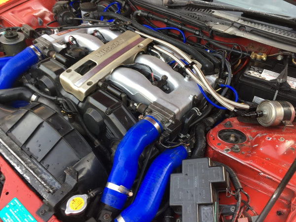 Braided Fuel Line Kit with AN Fittings for Nissan Z32 300zx – RGS ...