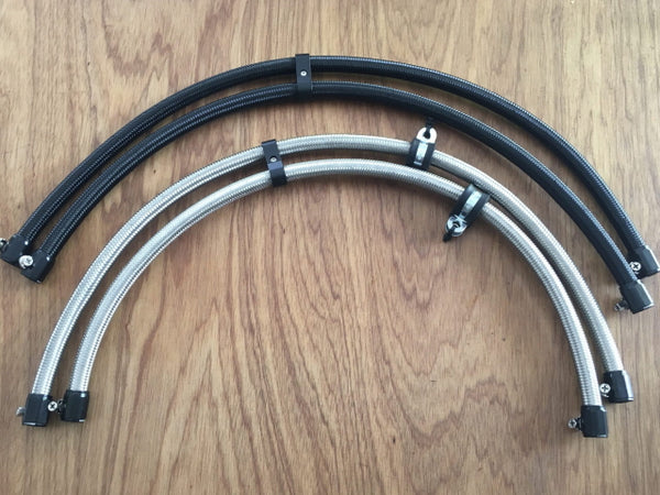 Braided Stainless Steel Fuel Hose Kit for Nissan Z32 300zx – RGS ...