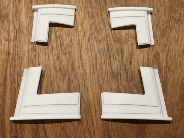 Targa Top End Cap Finisher Set for Nissan Z32 300zx – RGS Performance